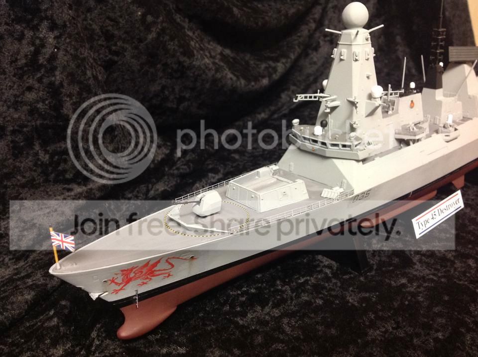 Airfix 1/350 HMS Dragon - Ready for Inspection - Maritime ...