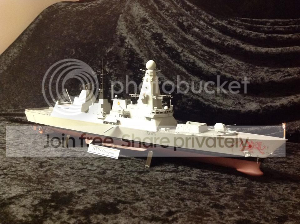 Airfix 1/350 HMS Dragon - Ready for Inspection - Maritime ...