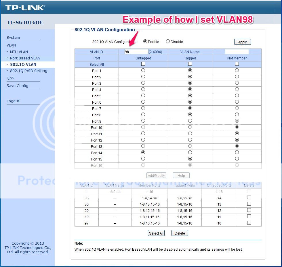 Help with TPLink implementation of VLAN Tagging : r/homelab
