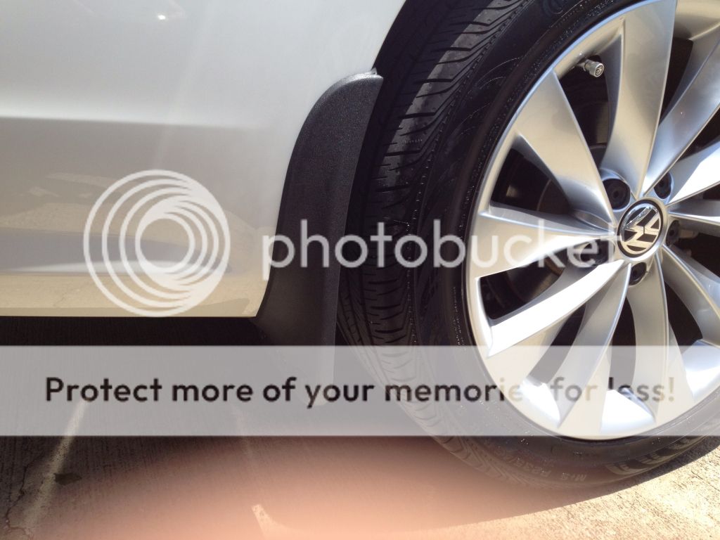 Splash Guards: September or Later. | VW Vortex - Volkswagen Forum