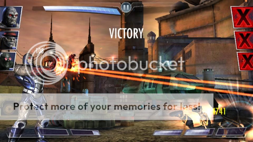 Liste personnages injustice ios